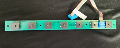 Fanuc A350-1004-T752/02 Keyboard 7 Soft Key Bar Button Board | eBay