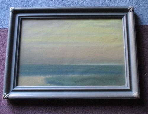 Edwin Siegfried "A Winter Afternoon on the Marsh" Original Pastel on ...