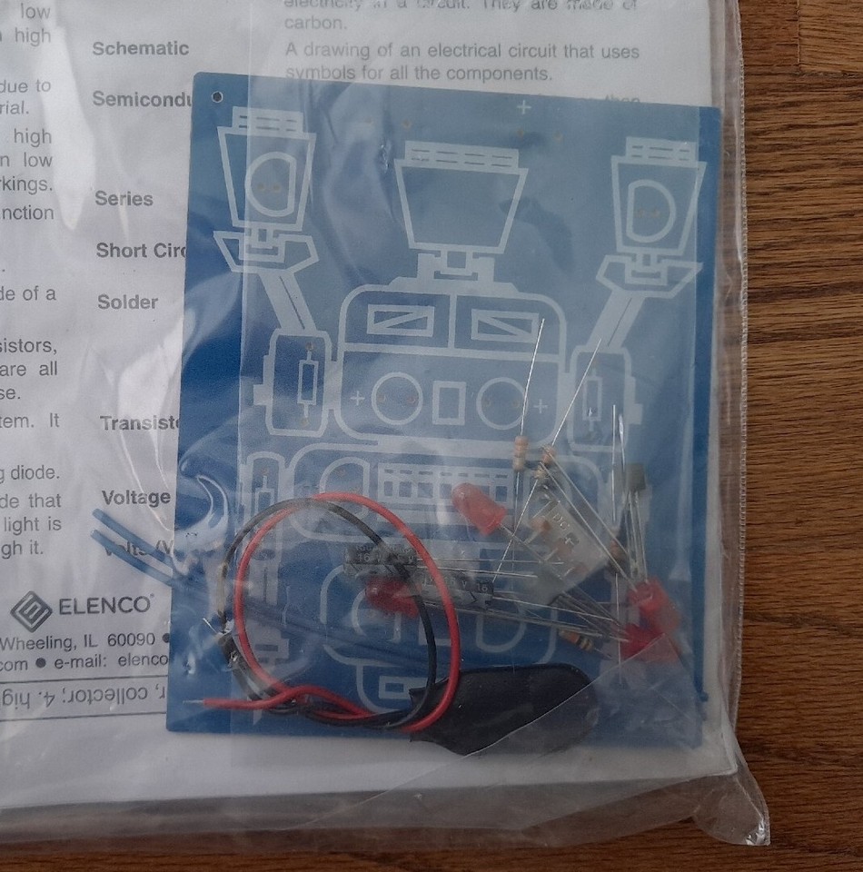 Elenco K-17 LED Robot Blinker Kit | eBay