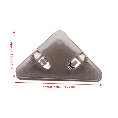 5pcs Paper Clips Triangular Fixing Tool For Test Paper Notes Documents ...