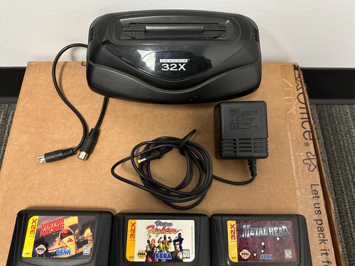 SEGA Genesis 32x System and 3 games 10086840018 | eBay