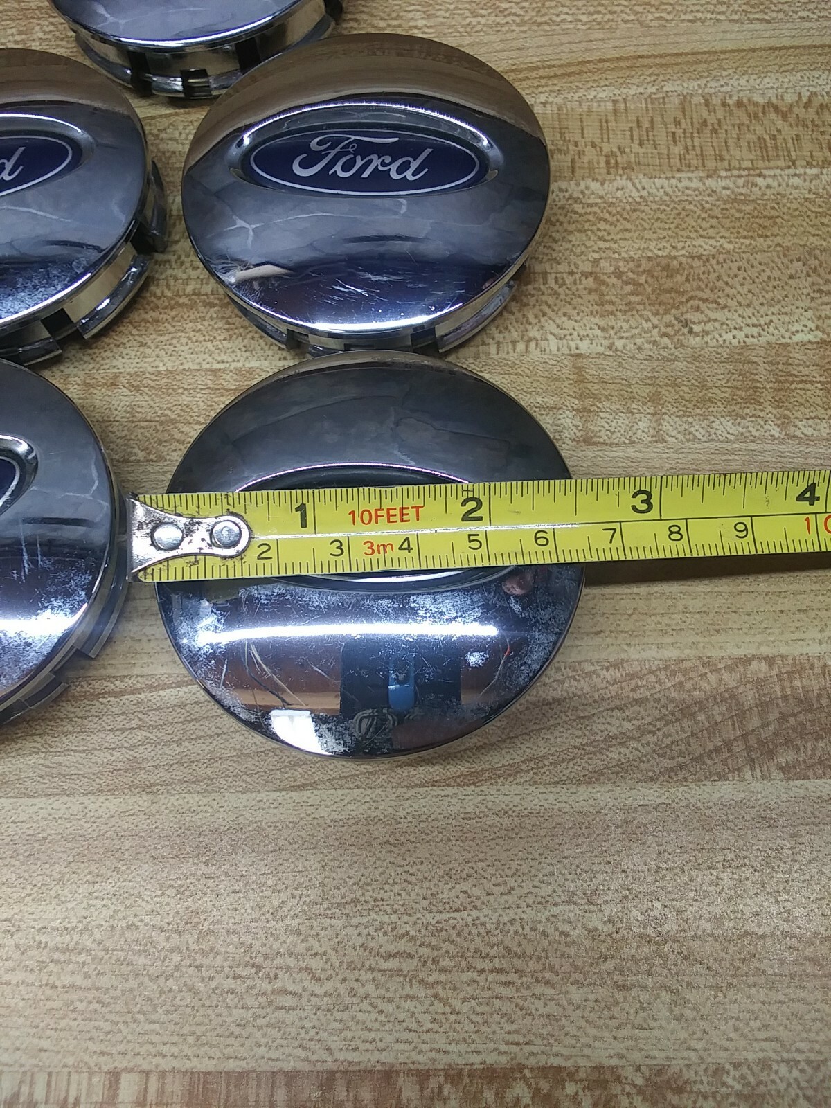 5 Ford Fusion Flex Explorer Wheel Center Caps Machined 3F23-1A096-DC ...