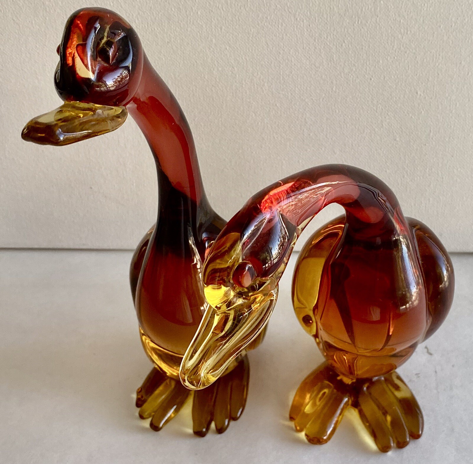Murano Glass Ducks Alfredo Barbini For VAMSA 1938 Luraschi Orignal ...