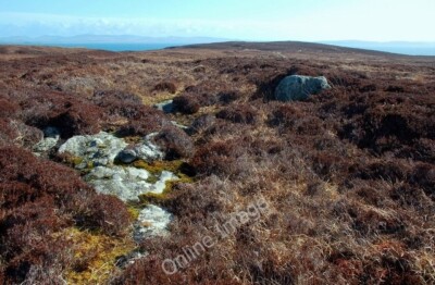 Photo 6x4 Towards Cnoc Undail Port Wemyss/Bun Othan Looking across the ...