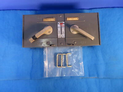 BULLDOG VACU-BREAK SAFETY SWITCH VS3406LMR 100A 240V 3P FUSIBLE 1 YR ...