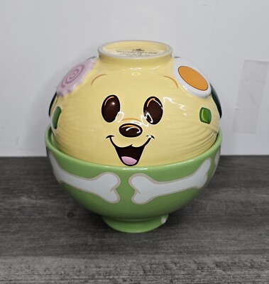 2024 Disney Parks Pluto Munchlings Ramen Bowl Set Stoneware Bones Dog ...