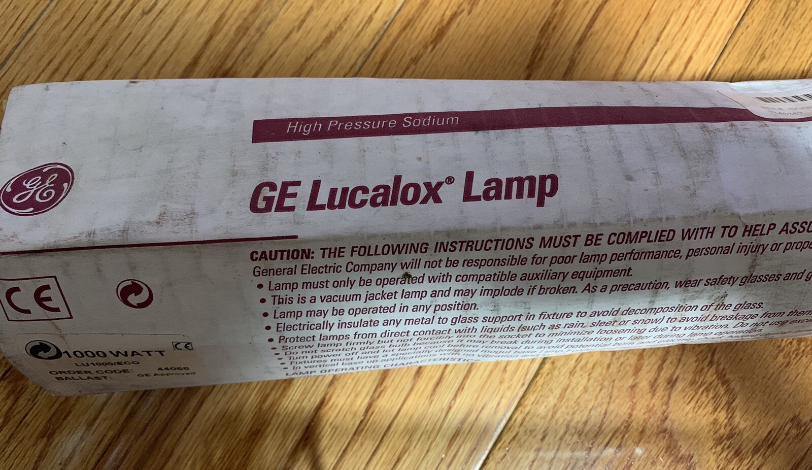 GE Lucalox Lamp 1000 WATT | eBay