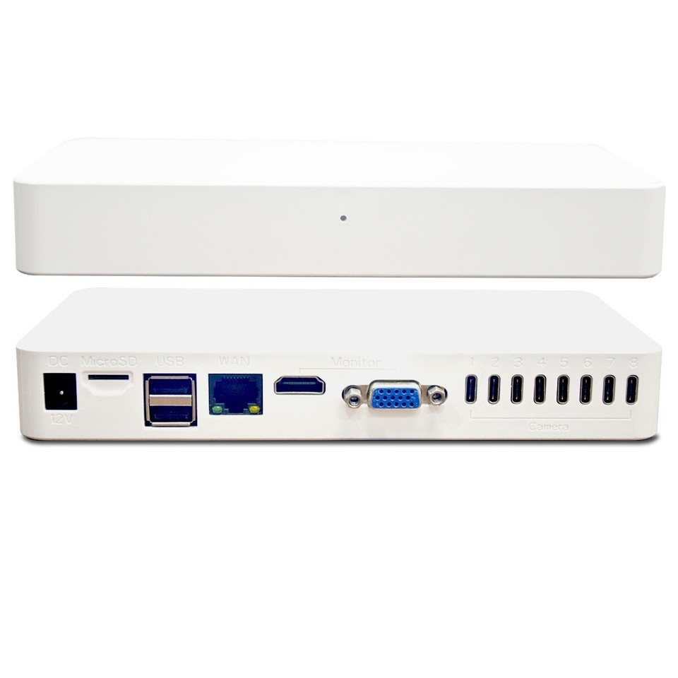 XVIM 1080P 8CH DVR Security Camera System Indoor Outdoor Security CCTV ...