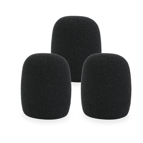 Shure SM57 Foam Windscreen 3-Pack - Black Noise-Cancellation Cover | eBay