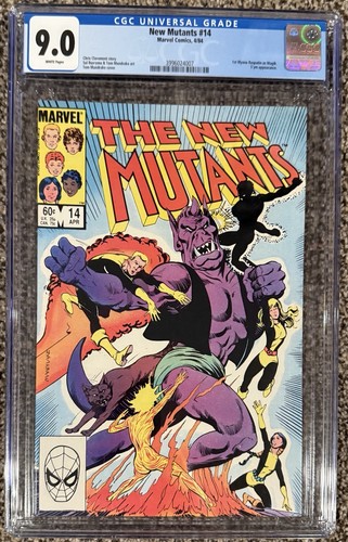 New Mutants #14 - CGC 9.0 - 1st Illyana Rasputin as Magik - Marvel ...