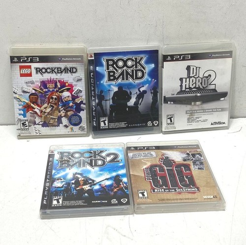 Music Games Bundle: Rock Band & More - PlayStation 3 | eBay