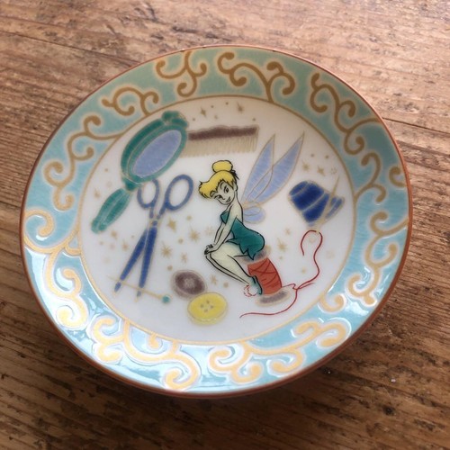 Disney Tinker Bell Mame Plate Kutani Ware Classic Limited | eBay