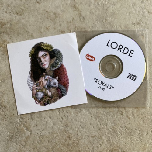 Lorde - Royals CDr / 1-Track CD Single Promo (2012) Lava / Republic ...