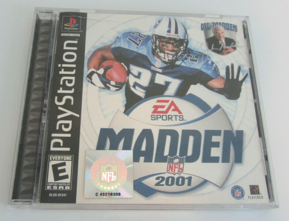 Madden NFL 2001 (Sony PlayStation 1, 2000) PS1 Complete Acceptable FAST ...