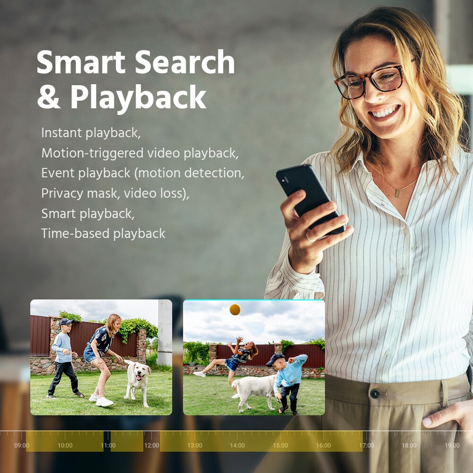 ANNKE 8MP Dual Lens 4K PoE Security IP Camera Color Night Vision Two ...