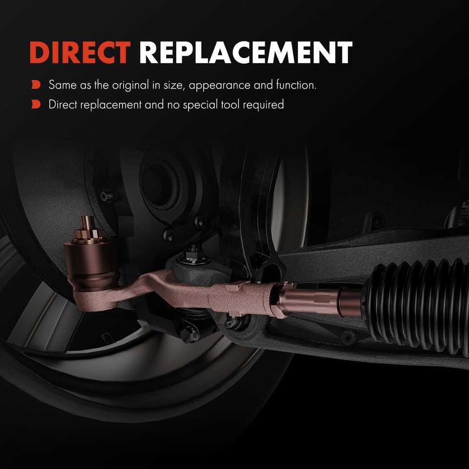 2Pcs Tie Rod End for Volvo V70 2001-2002 XC90 2003-2014 XC70 Left ...