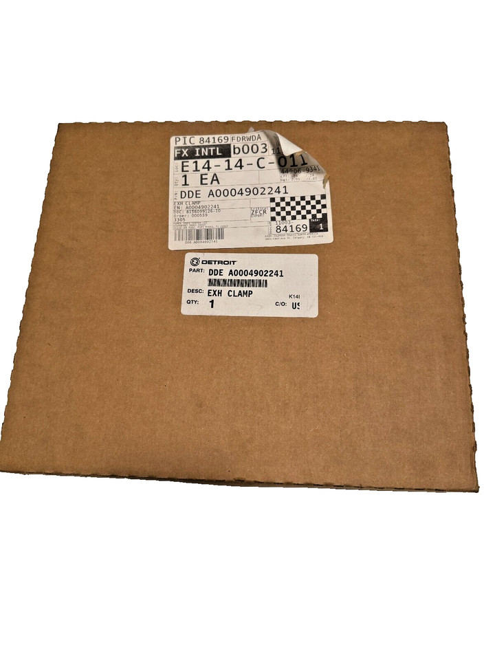 DDE A0004902241 Genuine OEM Detroit Diesel Dpf Band Clamp & Gasket ...