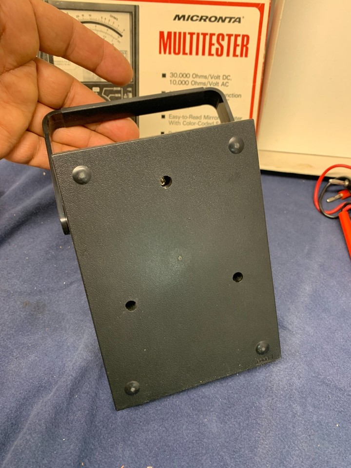 Micronta Model 22-2038 Multitester 30k Ohms AC 10K oHMS DC 18 Position ...