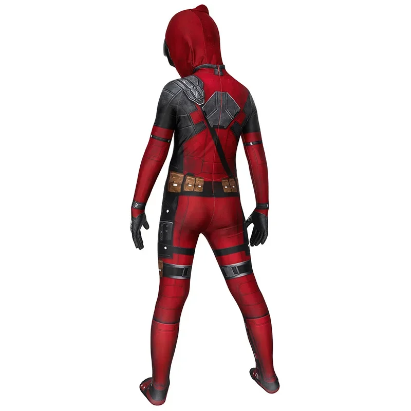 Kids Deadpool Halloween Costume for Boys with Accessories Boy Deadpool ...