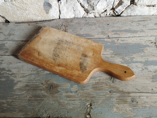 Antique Primitive Cutting Board, Rustic Bread Board of 19th. | eBay