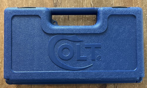 Colt Blue Gun Case D Frame Detective Special Cobra Box with Lock ...