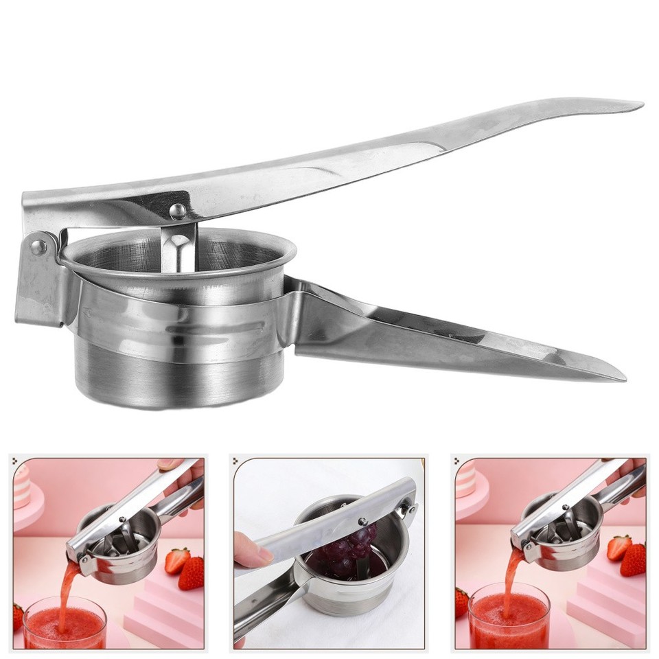 Hand Press Juicer Orange Fruit Squeezer Stainless Steel Citrus Manual ...