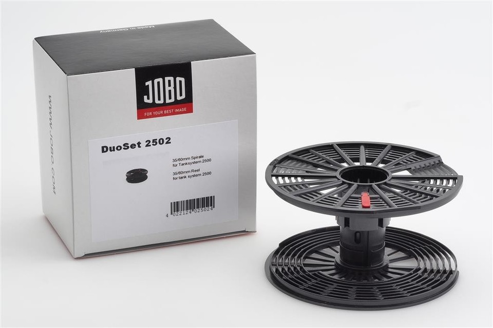 JOBO Ensemble Duo 2502 35/60mm Reel KB/120 Bobine Pour Réservoir 2500 ...