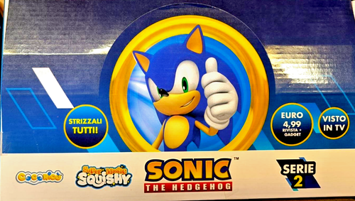 SONIC THE HEDGERHOG SUPER MAGIC SQUISHY SÉRIE 2 COLLECTION AVEC ...