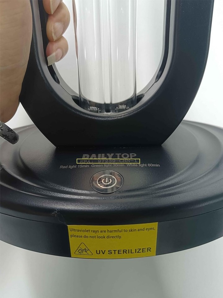 Haloclean UV Original, Home Disinfection Device, Dust Mites Remover, UV ...