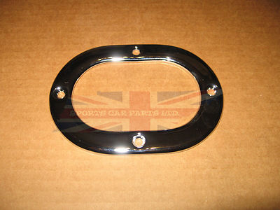 New Chrome Gearbox Shift Boot Grommet Transmission Boot Retainer MGB ...