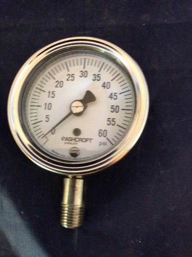 New Open Box Ashcroft GAUGE 8918 8937 PSI 0-60 | eBay
