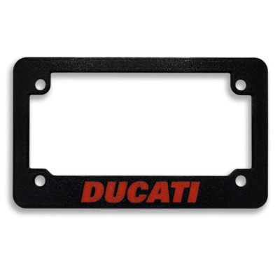 For Ducati Motorcycles Textured Motorcycle License Plate Frame (RED) | eBay