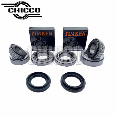 Set New For BMW xDrive 2003-2020 Front Differential Bearings Repair Kit ...