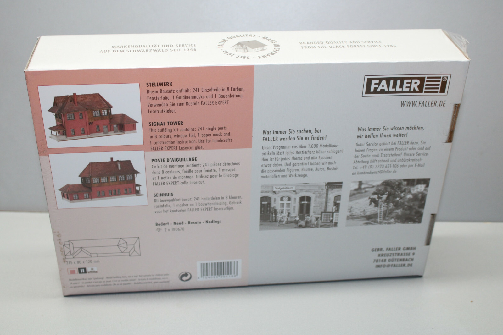 Faller 120116 Building Kit Signal Box Gauge H0 OVP | eBay