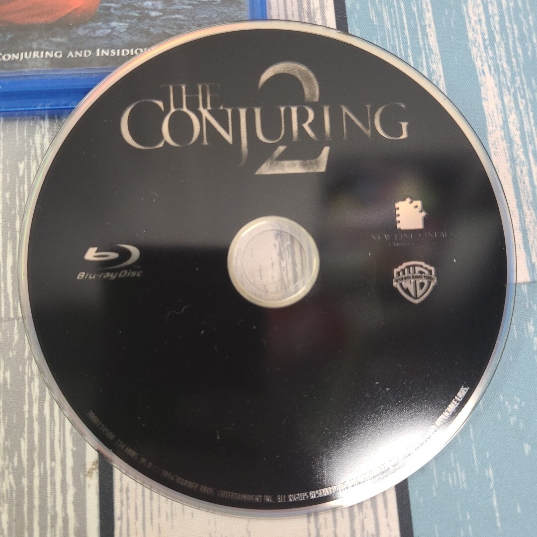 The Conjuring 2 Blu-ray 2016 Horror James Wan Terror Occult Supernatural 2 Discs | eBay