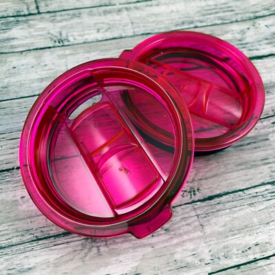 2Pcs Yeti Top Replacement 20oz Splash Spill Proof Lid for Tumblers Pink ...