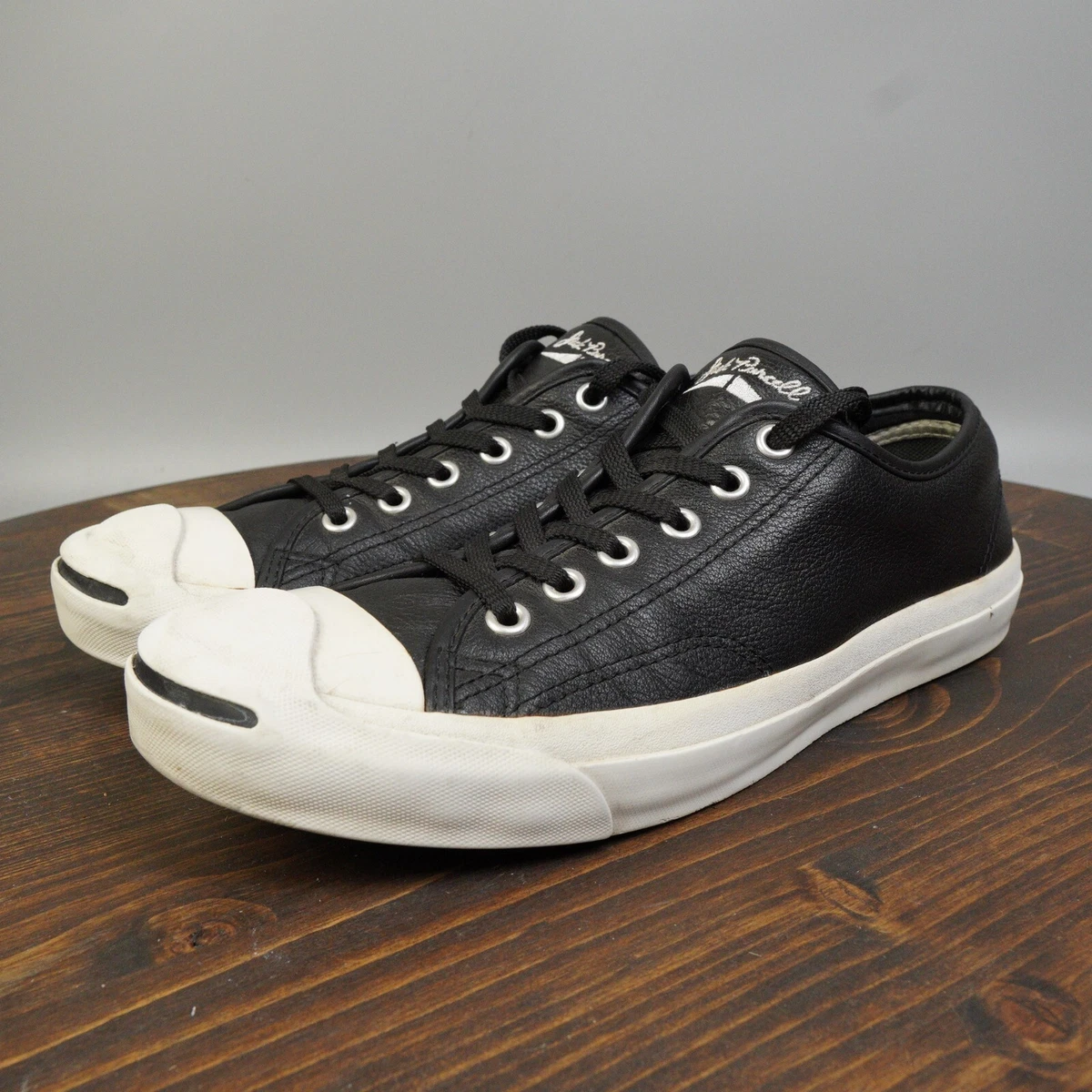 Converse Jack Purcell Black Leather