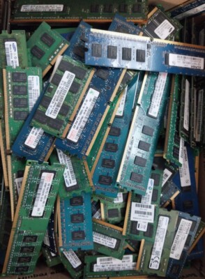 2lbs Mixed Lot Scrap Memory RAM for Scrap Gold Recovery | eBay