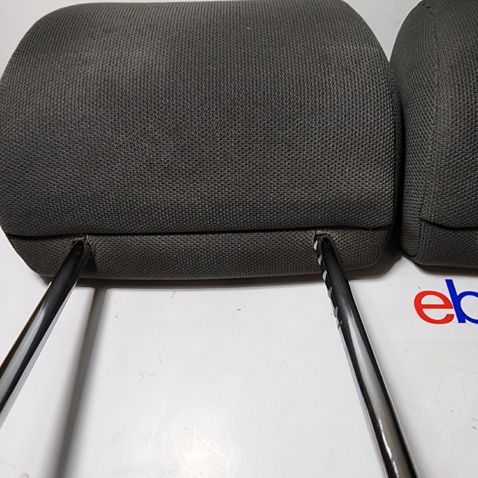 2005-2012 Nissan Frontier Crew Cab OEM Front Seats Headrests Gray Cloth ...