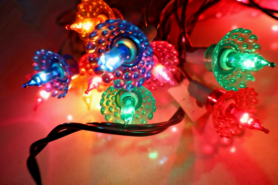 20 Vintage Noma Pickwick Christmas Lights With Box and Spare Bulbs ...