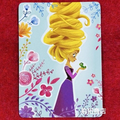 [New and unused] Rapunzel Disney Store Rock-paper-scissors card 1 card ...