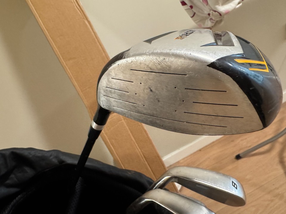 Wilson Ultra Yellow Golf Club Set Mens Used Good Condition, 10 free ...