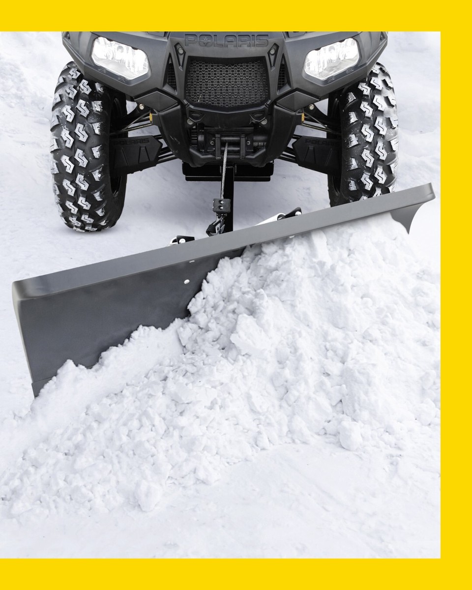 Polaris Ranger Snow Plow Fits KFI 60" ATV Compatible With Pro Poly Snow ...