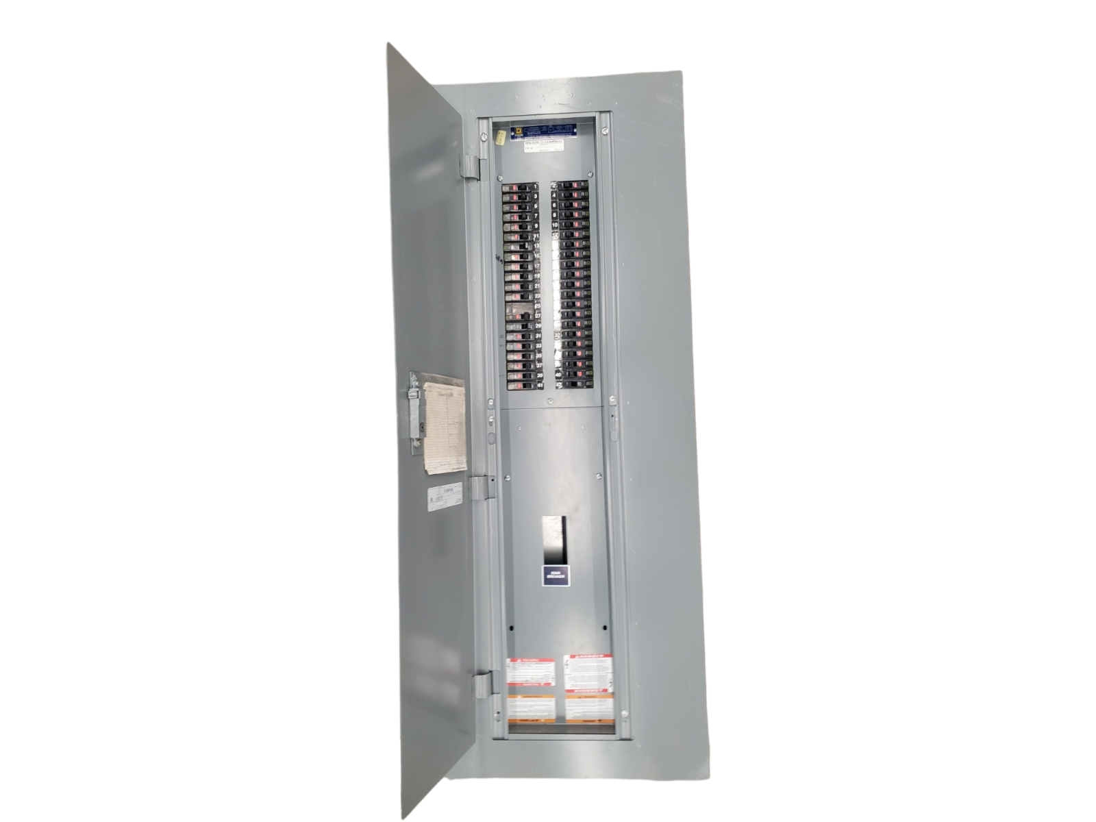 Square D NQOD442M225CU Panelboard 225A 3Ph 4W 42 Spaces W/Type 1 Encl ...