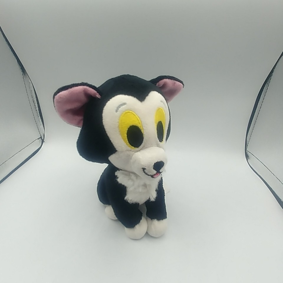 Disney Pinocchio Figaro Cat Plush Stuffed Animal Black cat Toy | eBay