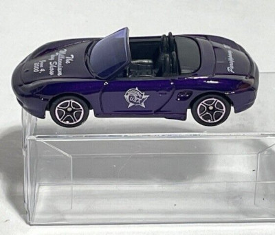Matchbox Porsche Boxster Millennium Toy Show NJ June 2000 Purple Promo ...