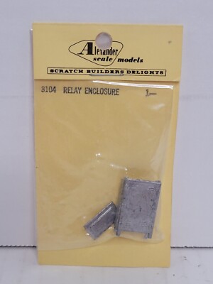 Alexander Scale Models HO Scale Relay Enclosure #3104 | eBay