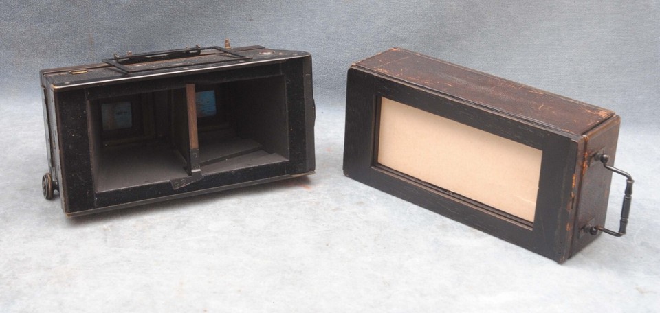 E. CAILLON LE 'BIOSCOPE' 6X13 STEREO & PANORAMIC CAMERA 1900-1925 ...
