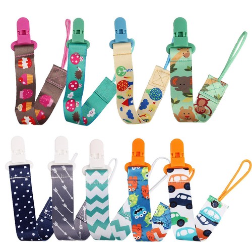 Dummy Clip Baby Soother Clips Teething Baby Teether Chain Holder ...