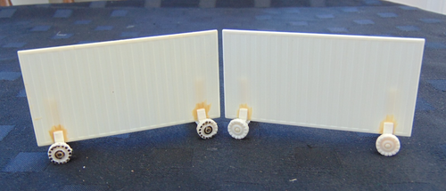 2 x Vintage 1970s Subbuteo Test Match Table Cricket Field Sight Screens ...